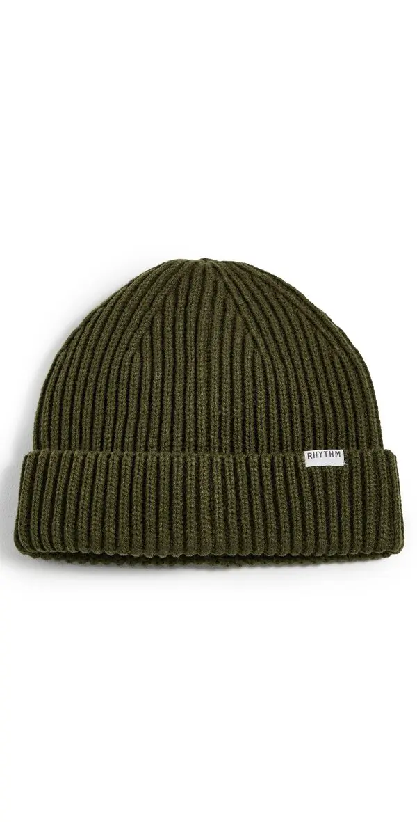 RHYTHM Standard Beanie - Olive