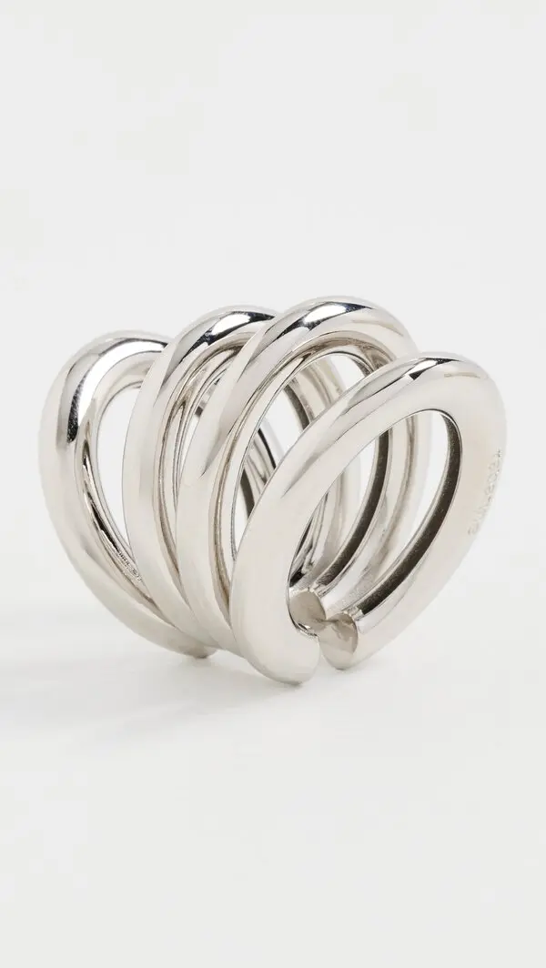 Rabanne Punk Ear Cuff - Silver
