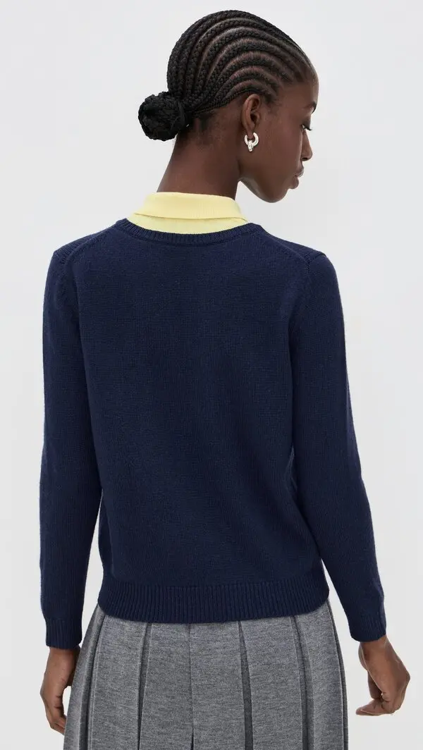 Sandy Liang Wesley Sweater - Navy