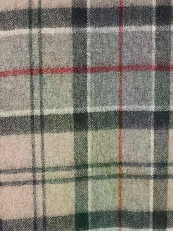 Barbour Holden Checked Fringe-trimmed Scarf