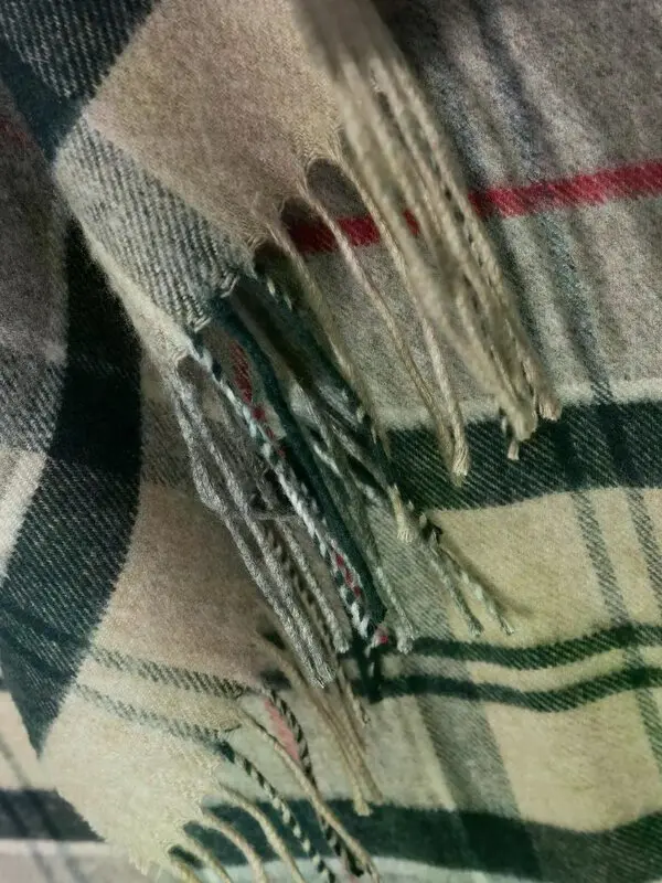 Barbour Tartan Check-pattern Scarf