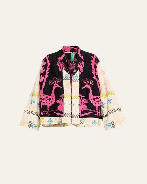 Rianna + Nina Embroidered Kimono Jacket