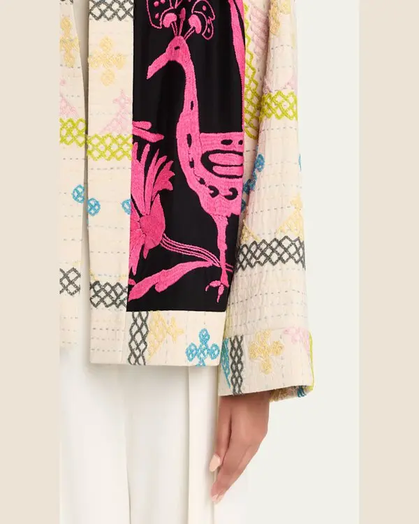 Rianna + Nina Embroidered Kimono Jacket