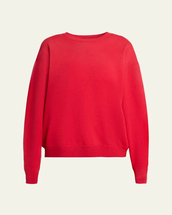 THE ROW Leora Cashmere Crewneck Sweater