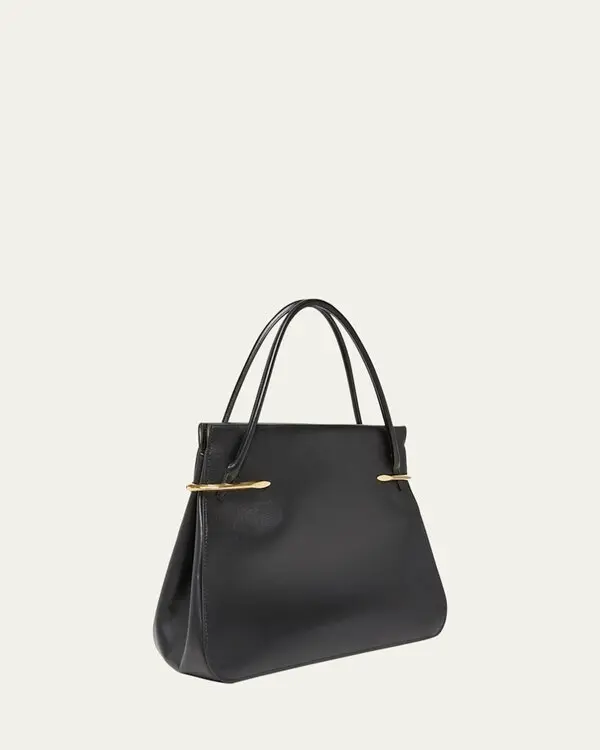 Givenchy Large Smooth Leather Shoulder Bag - Black