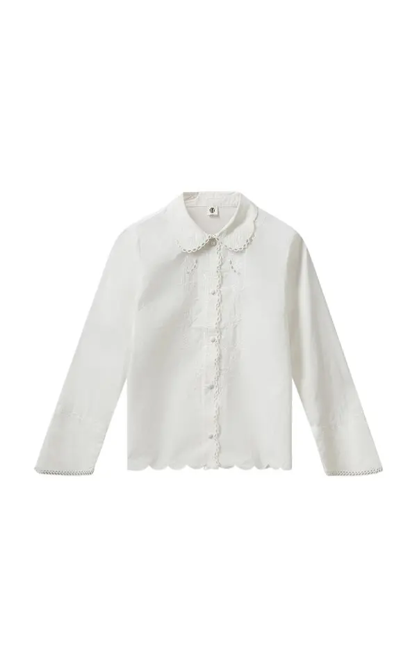 THE GARMENT Kirsten Cotton Collared Shirt
