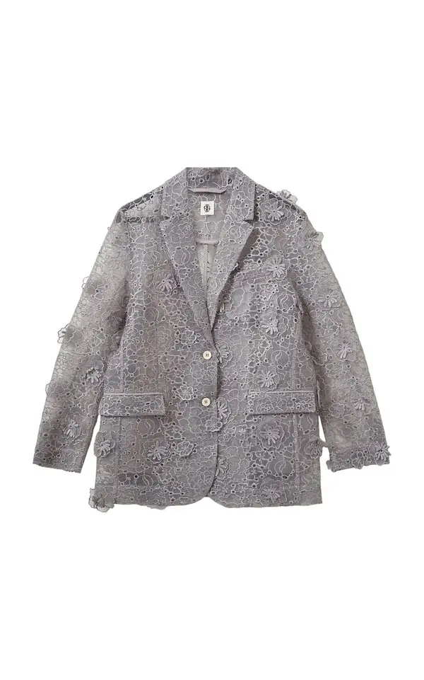 THE GARMENT Sydney Floral-embellished Blazer