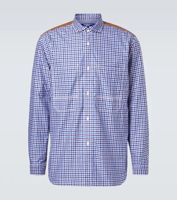 Junya Watanabe Checked Cotton Shirt