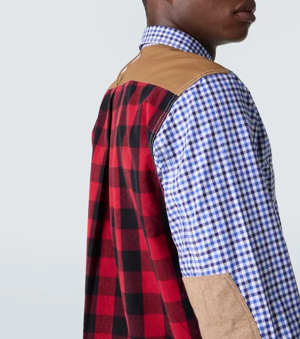 Junya Watanabe Checked Cotton Shirt