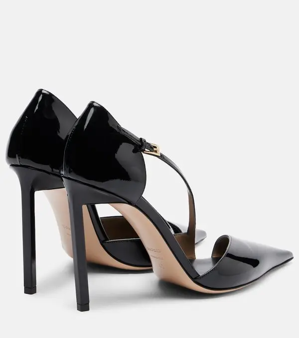 TOM FORD Patent Leather Pumps - Black