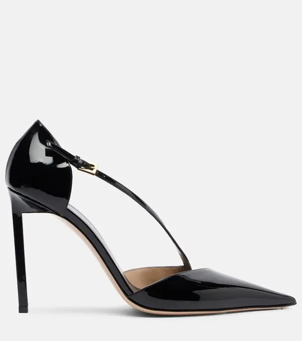 TOM FORD Patent Leather Pumps - Black