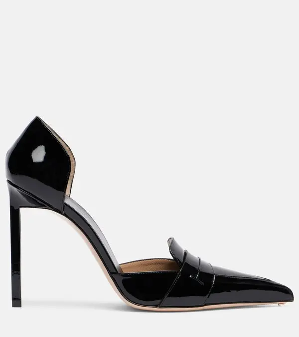 TOM FORD Patent Leather Pumps - Black