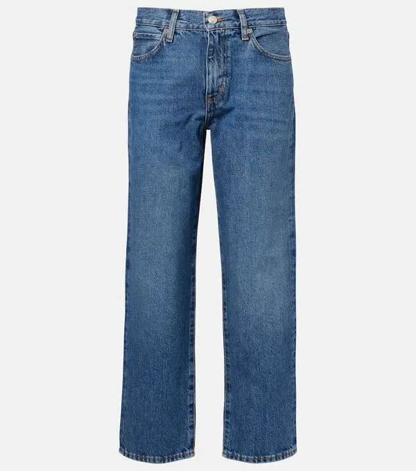 FRAME The Hang Low-rise Straight-leg Jeans