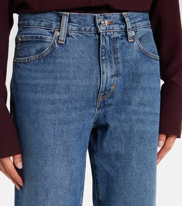 FRAME The Hang Low-rise Straight-leg Jeans