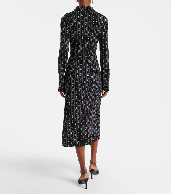 Tory Burch Printed Polo Shirt Dress
