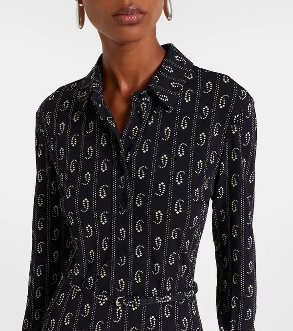 Tory Burch Printed Polo Shirt Dress