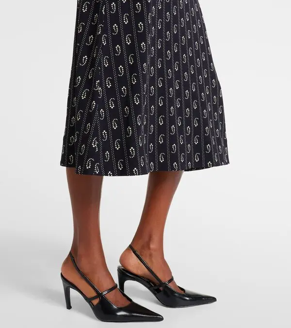 Tory Burch Printed Polo Shirt Dress
