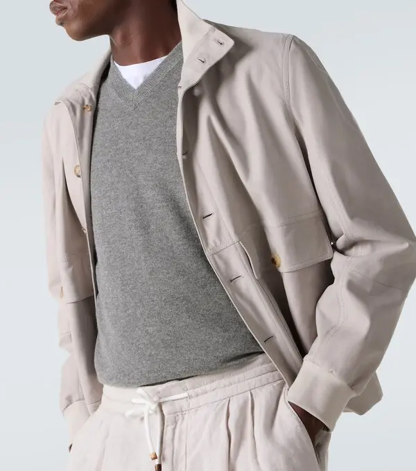 Brunello Cucinelli Cashmere V-neck Vest