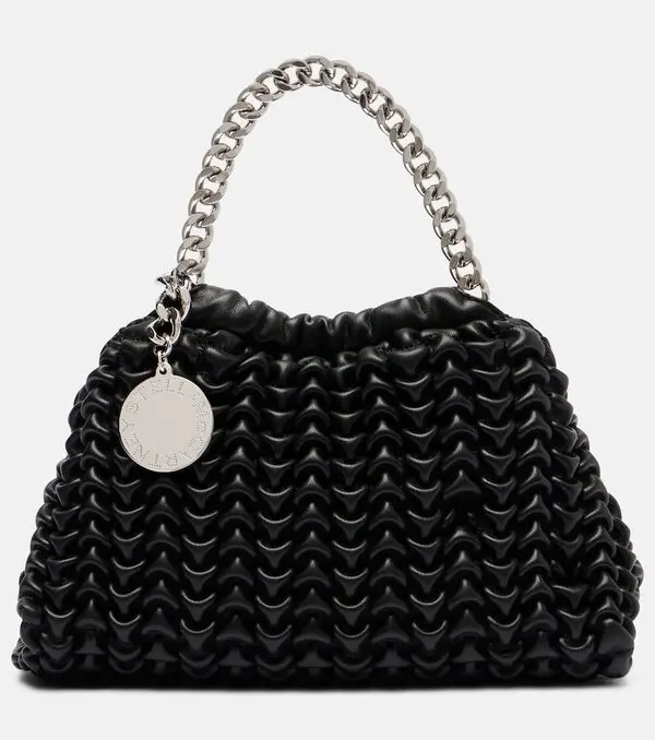 Stella McCartney Falabella Small Woven Shoulder Bag
