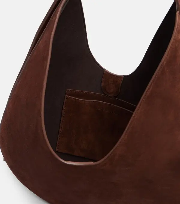 AESTHER EKME Suede Shoulder Bag - Brown