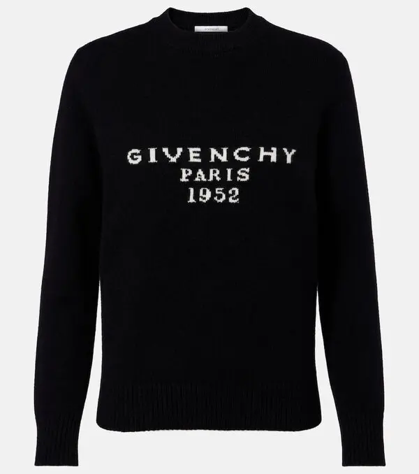 Givenchy Logo Wool And Cashmere Sweater