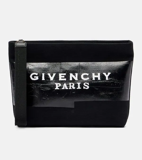 Givenchy Logo Pouch - Black