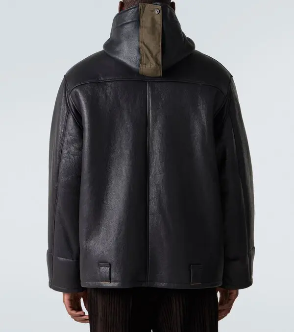 Our Legacy Blizzard Leather Jacket - Brown
