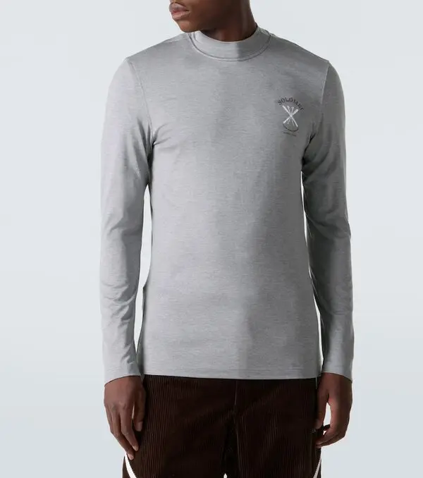 Brunello Cucinelli Silk Ski T-shirt