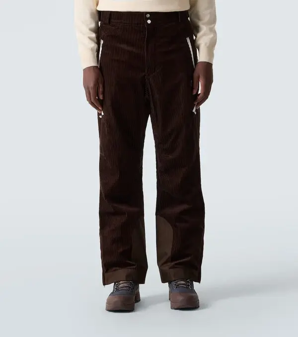 Brunello Cucinelli Cotton Corduroy Ski Pants - Brown