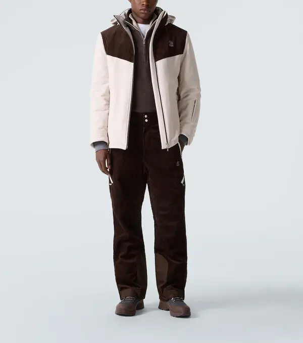 Brunello Cucinelli Cotton Corduroy Ski Pants - Brown