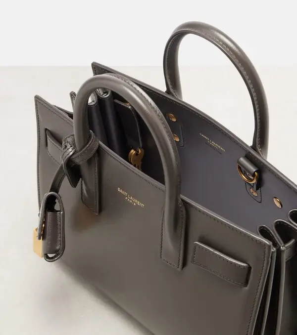 Saint Laurent Sac De Jour Nano Tote - Grey