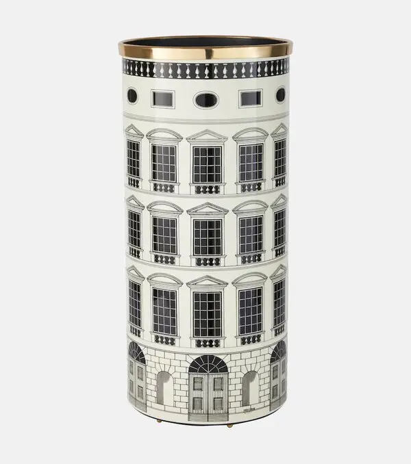 FORNASETTI Architettura Umbrella Stand - White