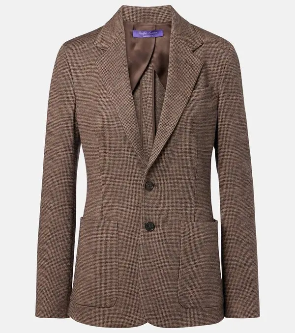 Ralph Lauren Hailey Wool Blazer - Neutrals