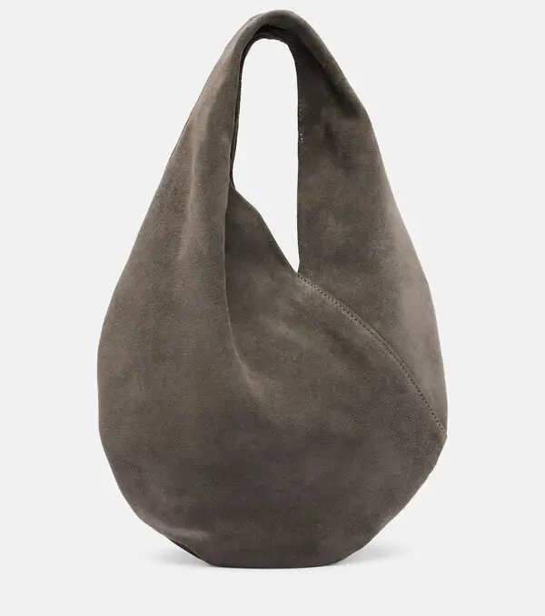 AESTHER EKME Ora Mini Suede Shoulder Bag - Grey