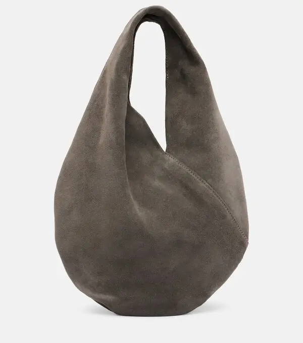 AESTHER EKME Ora Mini Suede Shoulder Bag - Grey