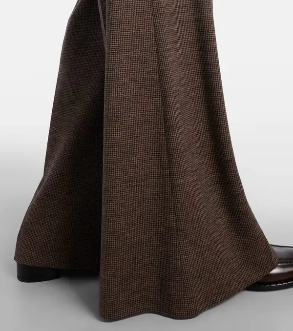 Ralph Lauren Isaiah Wool Wide-leg Trousers - Neutrals