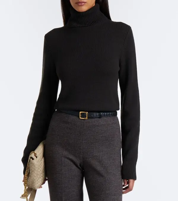 Ralph Lauren Cashmere Turtleneck Sweater - Brown
