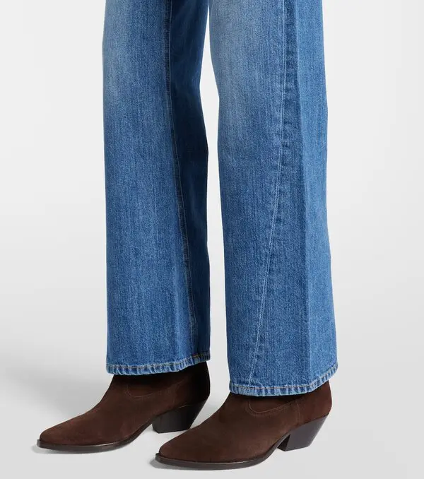 Ag Siena Low-rise Straight Jeans