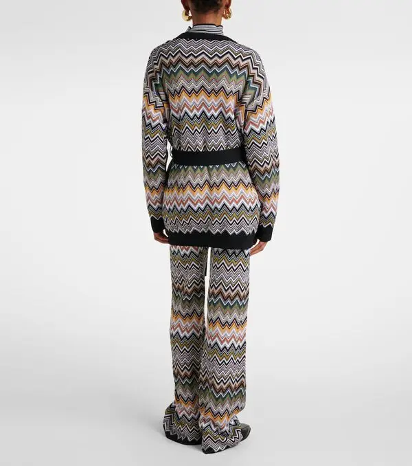 Missoni Zigzag Belted Cardigan - Multicoloured