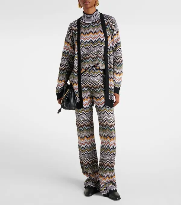 Missoni Zigzag Belted Cardigan - Multicoloured