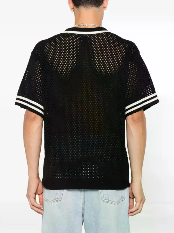 BLUE SKY INN Button-front Knitted Shirt