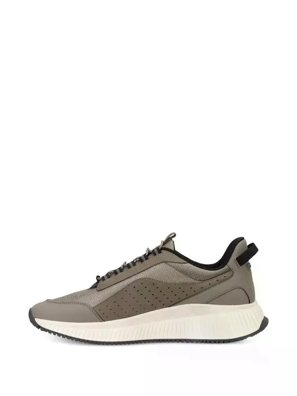BOSS Ttnm Evo Trainers With Suede Trims - Neutrals