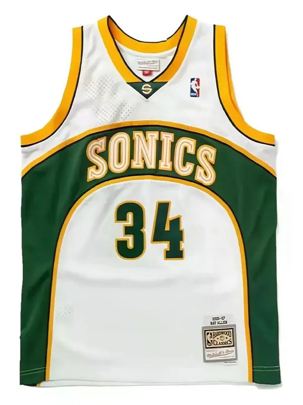 Mitchell & Ness Nba Swingman Supersonics 2006 Ray Allen Jersey - White