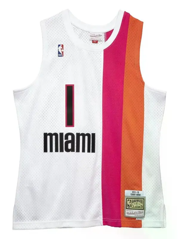 Mitchell & Ness Nba Heat 2011 Chris Bosh Swingman Jersey - White