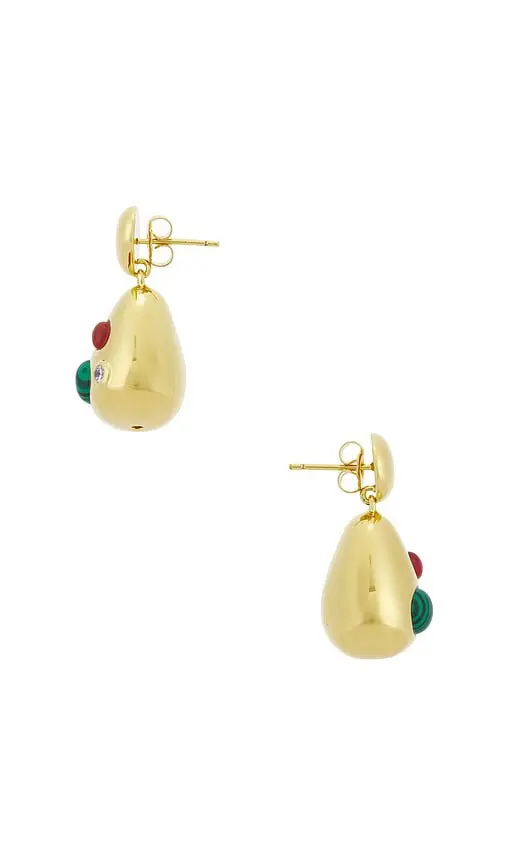 Éliou Analu Earrings - Malachite