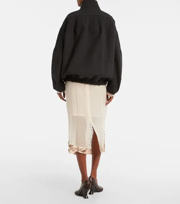 Dries Van Noten Balloon-sleeve Jacket