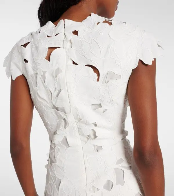 Simkhai Holloway Embroidered Lace Minidress