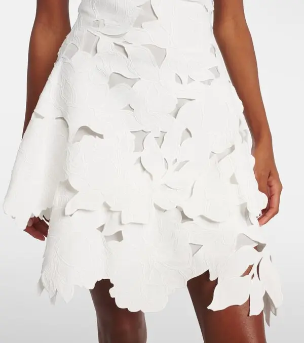 Simkhai Holloway Embroidered Lace Minidress