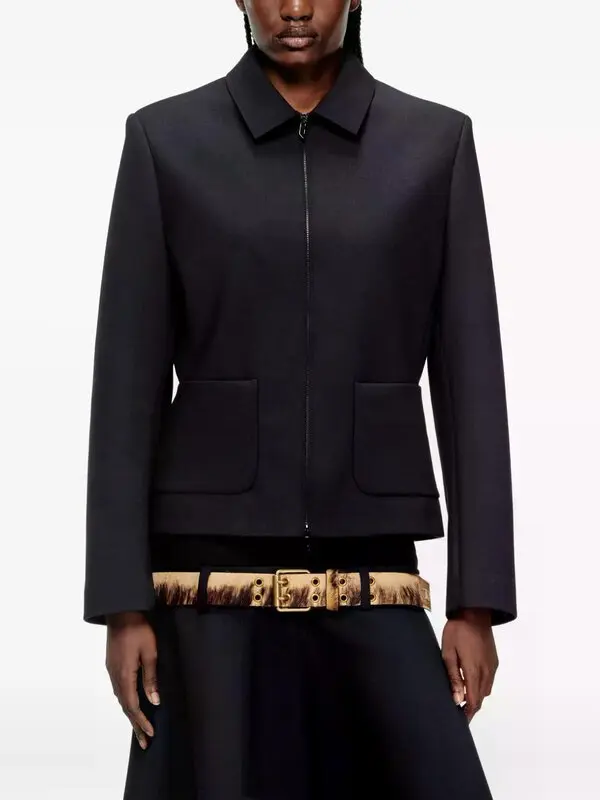 DIESEL® Zip-front Jacket With Pockets