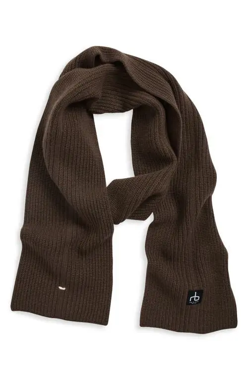 Rag & Bone Evan Wool Scarf - Stonewall
